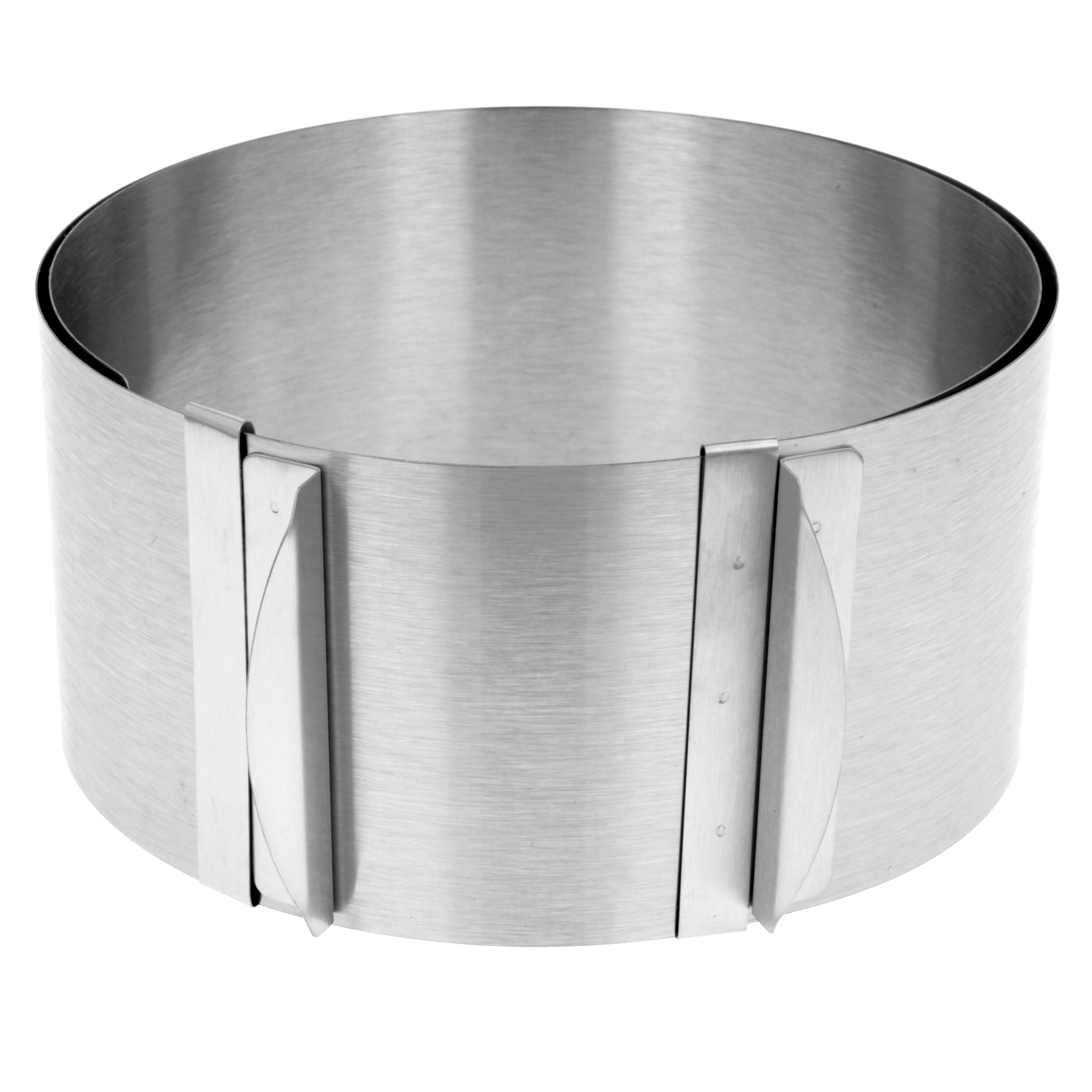 Forma regulowana, rant do tortu - okrągły, 16 - 30 cm